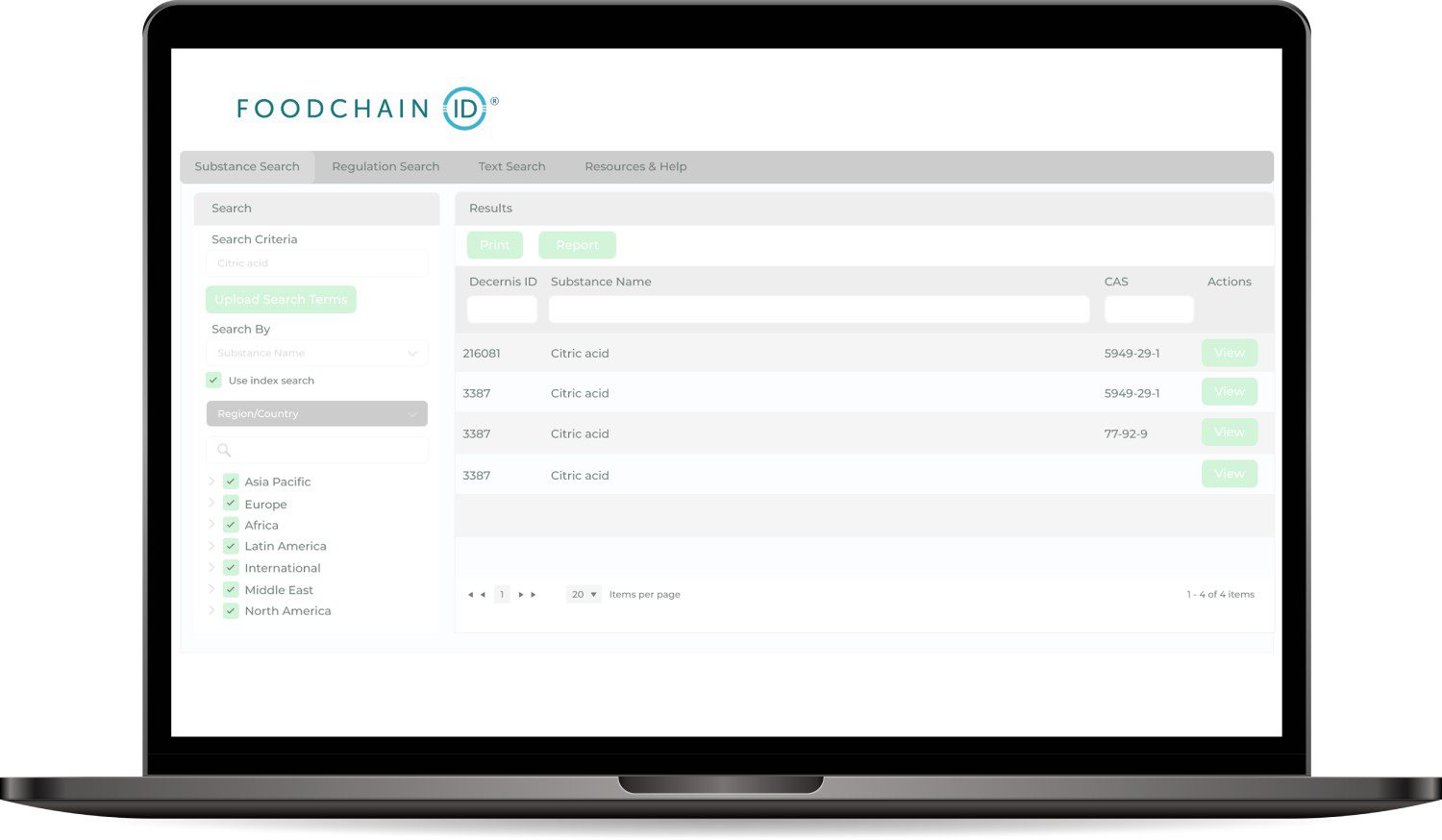 Regulatory Database Digital Solutions: Regulatory Library | FoodChain ID